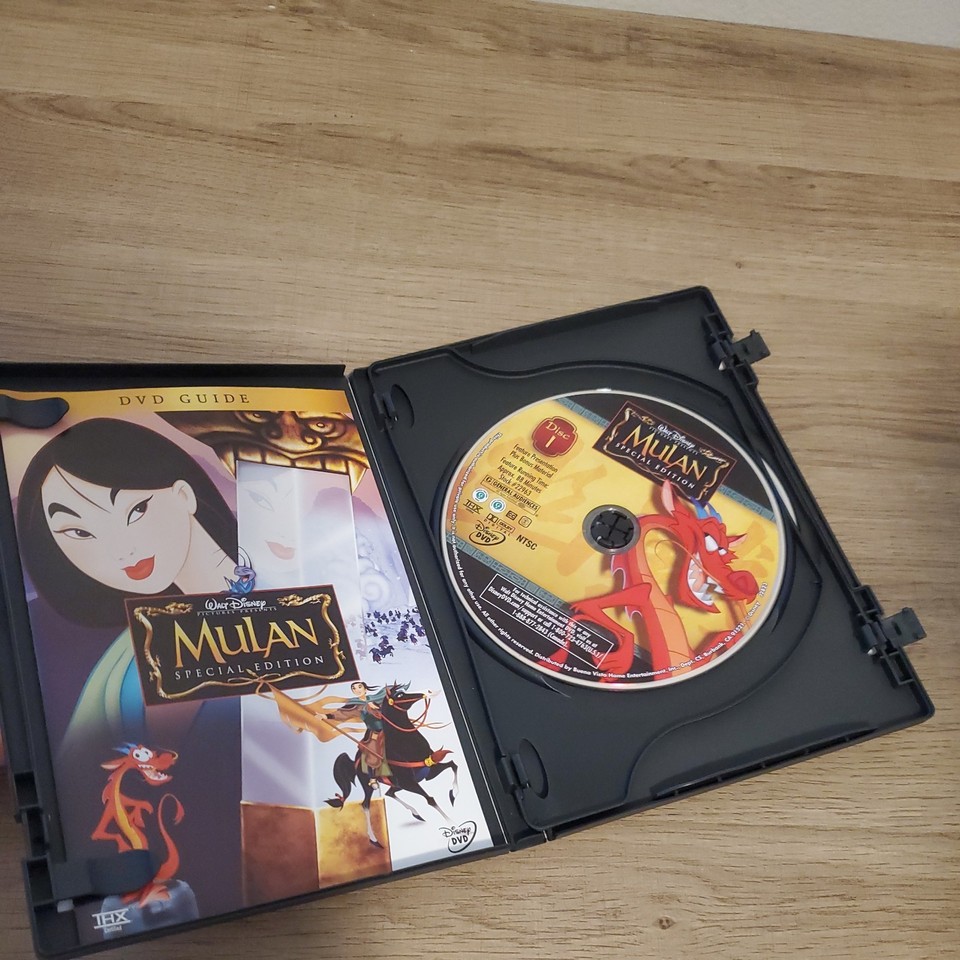 NEW Mulan Special Edition 2 Disc DVD Set - Walt Disney Movie 2004 | eBay