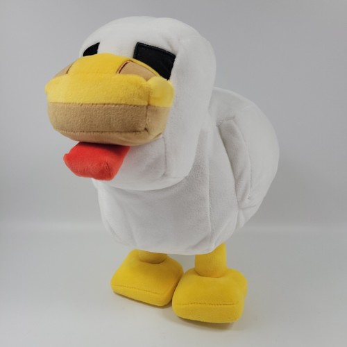 Minecraft Chicken Plush W/ Sound Effects Stuffed Toy Mojang Studios ...