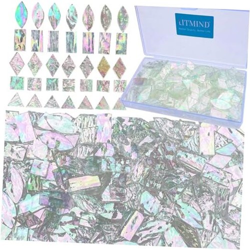 Iridescent Texture Transparent Stained Glass Mosaic Iridescent ...