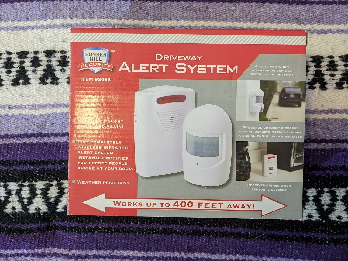 Infrared Wireless Alert System Wireless Infrared Sensor, ALMDT 2000,