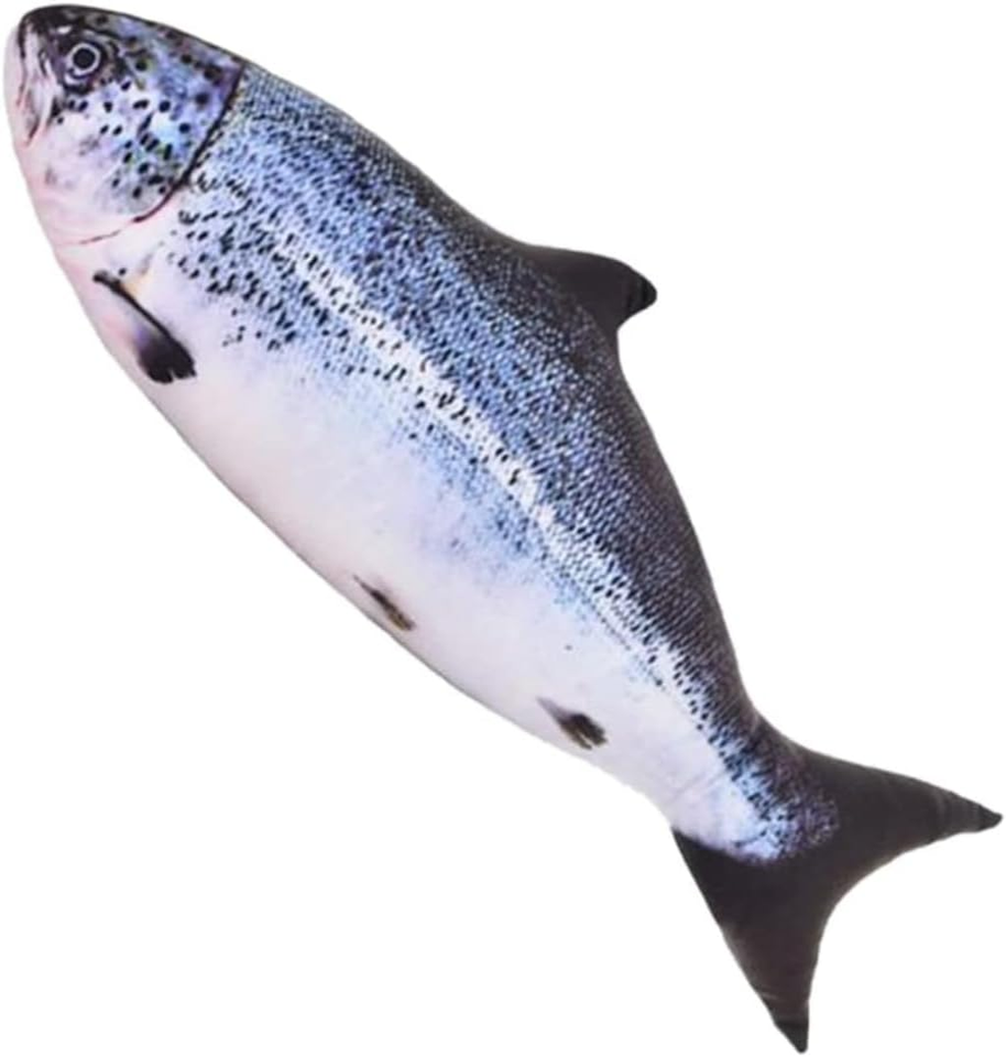 24 Inch Simulation Fish Plush Toy Pillow Soft Fish Cushion Pillow ...