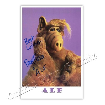 PAUL FUSCO alias ALF +++ Autogramm / autograph | eBay.de