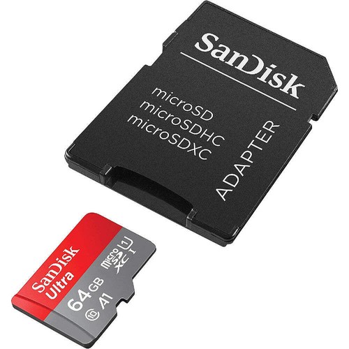 SanDisk Ultra 64 GB microSDXC UHS-I Card with Adapter | eBay