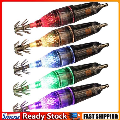 LED Squid Lure Lamp Fishing Squid Cuttle Attracting Light (Blue) | eBay