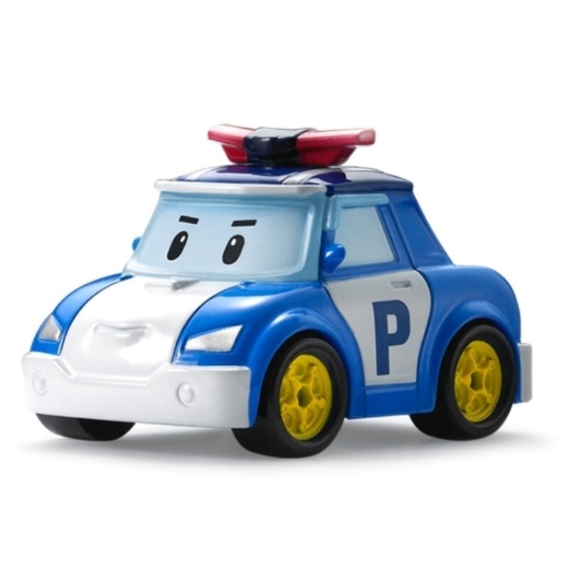 Robocar Poli Toy Diecast Rescue Team 4-Pack (Poly, Amber, Roy, Heli ...