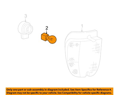 FORD OEM-Exterior Bulb F4CZ13466A | eBay