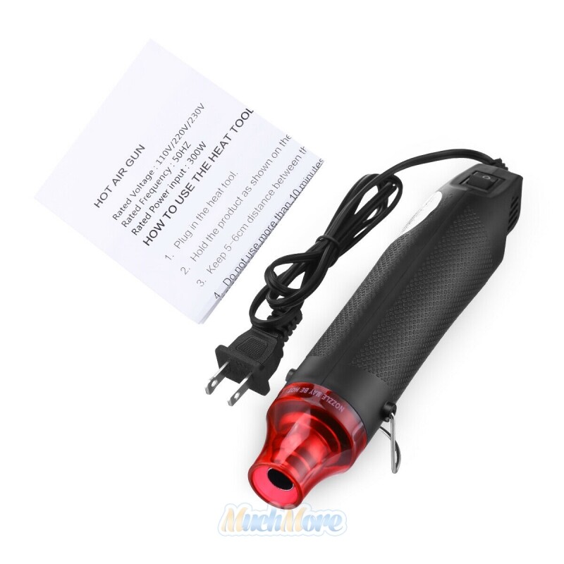 2000W Heat Gun Hot Air Heater Gun Digital LCD Display Dual Temperature ...