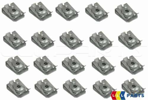 NEW GENUINE BMW MINI VARIOUS MODELS C-CLIP METAL NUT CLAMP 20 PCS ...