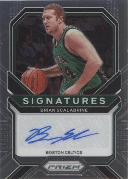2020-21 Panini Prizm - Signatures Brian Scalabrine #SI-BSC (AU) for ...