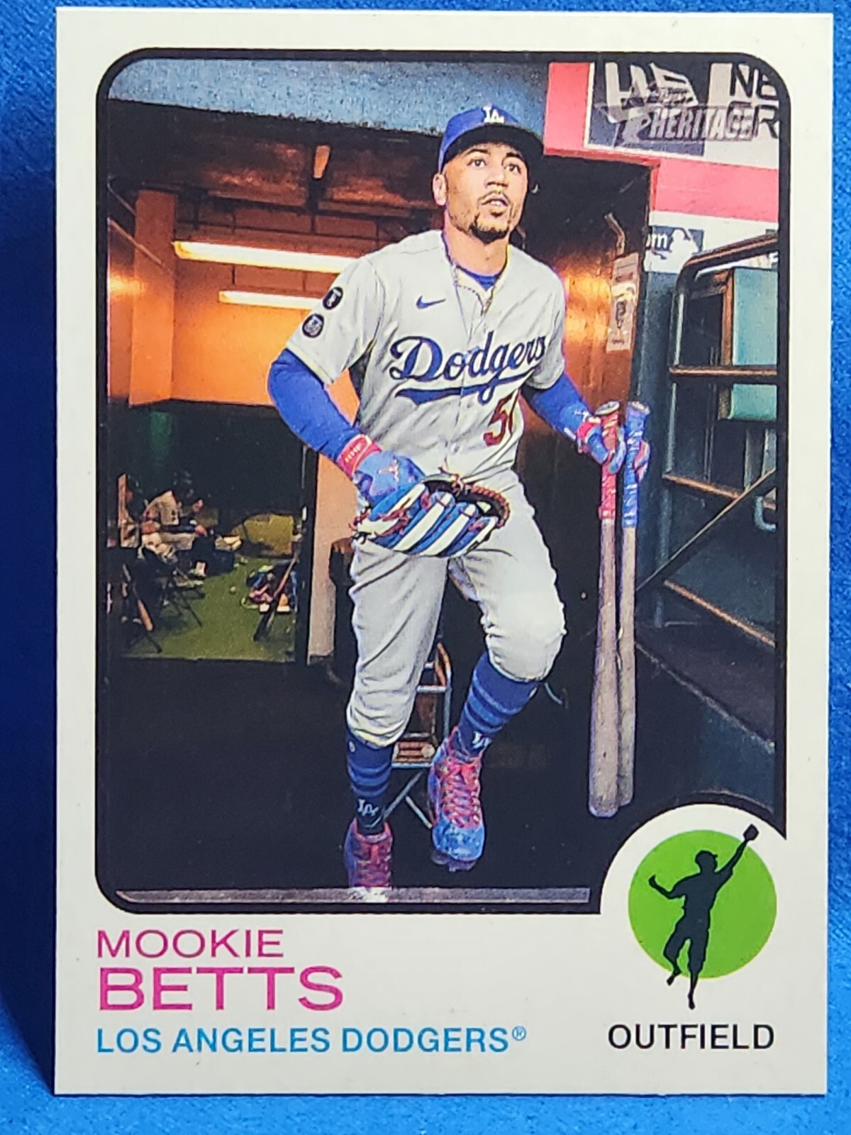 MOOKIE BETTS 2022 Topps Heritage - SP Image Variation #386 | eBay