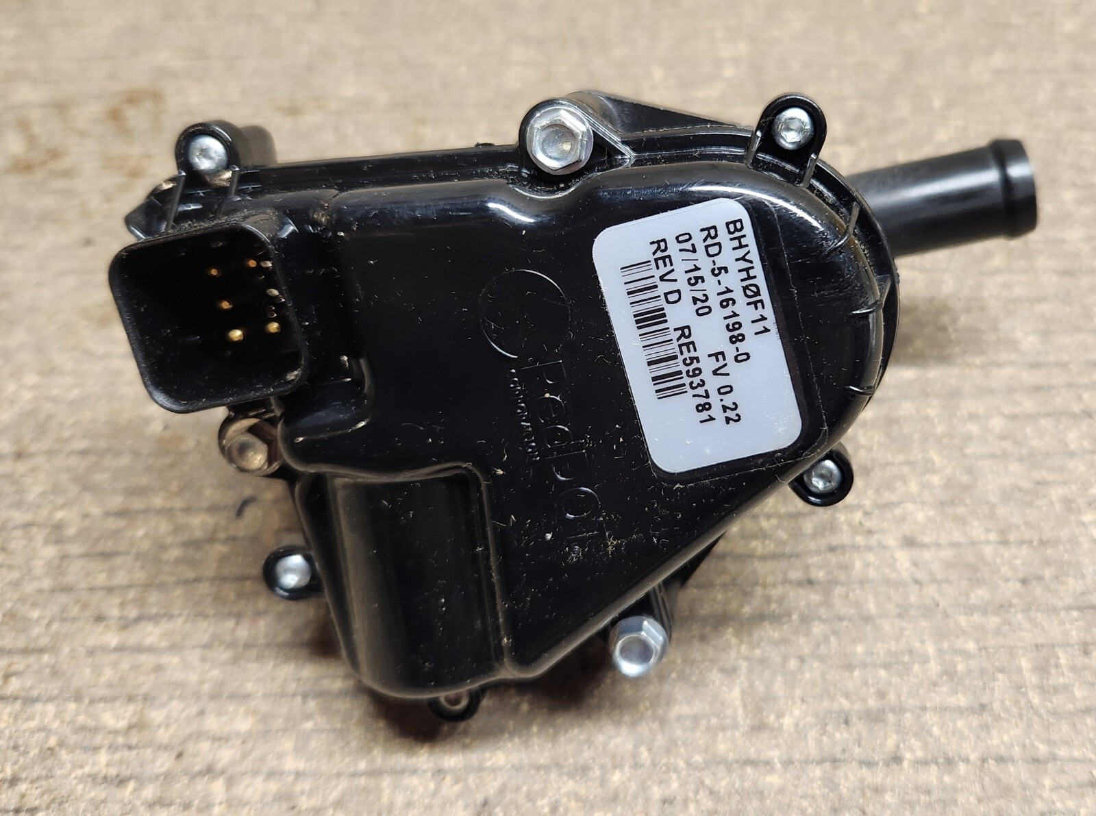 John Deere HVAC Water Valve With Actuator RE593783 TR127293 | eBay