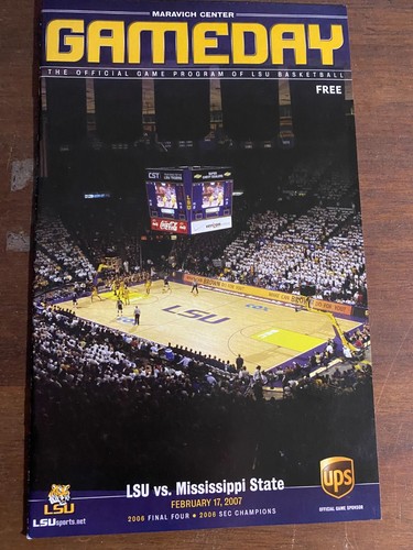 February 17, 2007 LSU vs. Mississippi State Men's Basketball Game ...
