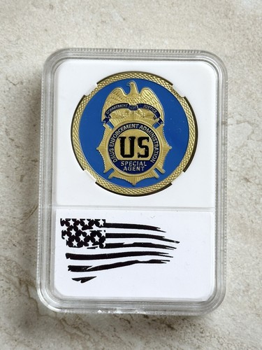 DEA UNITED STATES DRUG ENFORCEMENT ADMINISTRATION Challenge Coin 40mm ...