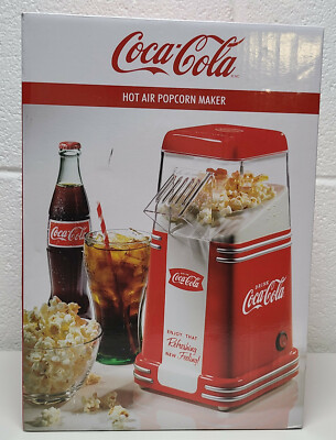 Hot Air Popcorn Maker Coke Nostalgia Coca-Cola Series Countertop ...