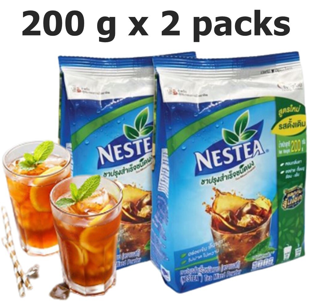 Nestea Tea Instant Unsweetened Mix Powder Iced Drink Not Astringent 200 ...
