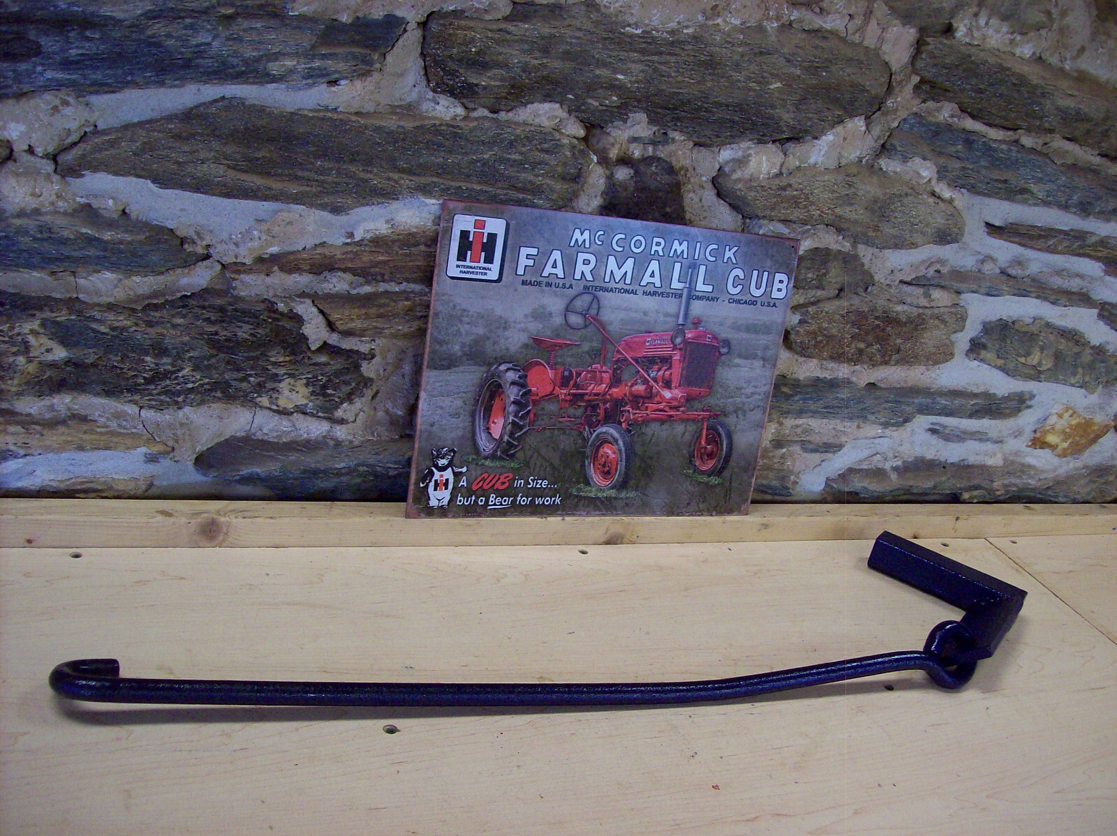 Farmall cub sickle bar mower front mounting drag bar and support | eBay