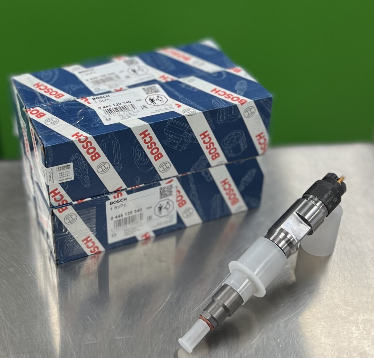 Bosch Fuel Injector Set 4 for Massey Ferguson Agco Sisu 4.4L-4.9L ...