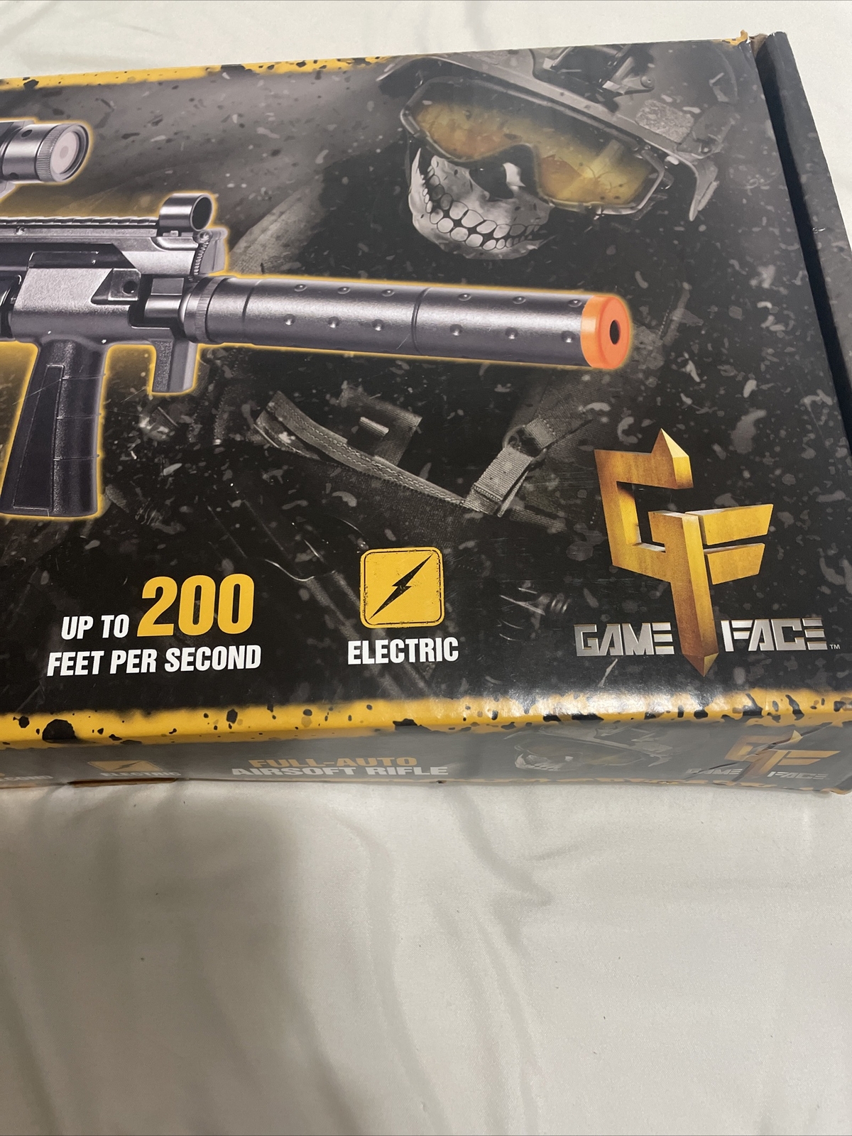 Game Face TACR91 Black Electric Powered Full-auto Tactical Rifle With ...