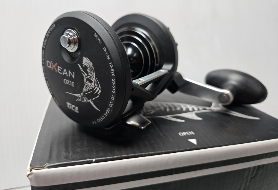 Tica OXean OX10 Reel. Gear Ratio 5.4:1. BB 6. | eBay
