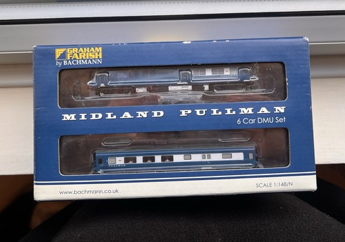 Bachmann Midland Pullman 6-Car DMU Set (31-256DC) Blue Boxed. | eBay UK