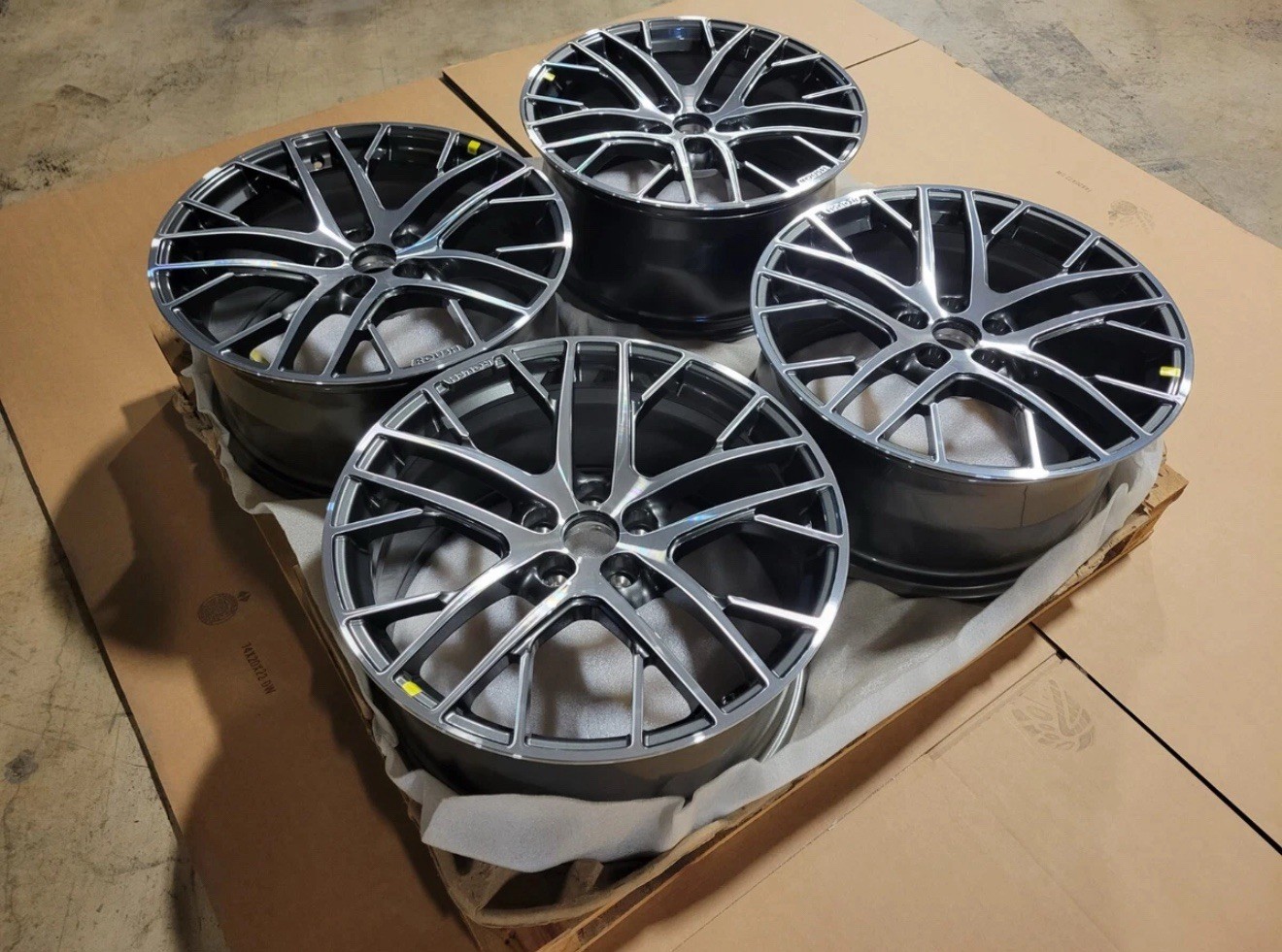 4 New Jack Roush Edition Wheels 20 x 9.5 Forged Aluminum | eBay