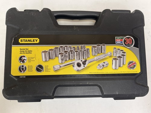 Stanley STMT 71806 1/4" SAE/MM SOCKET SET | eBay