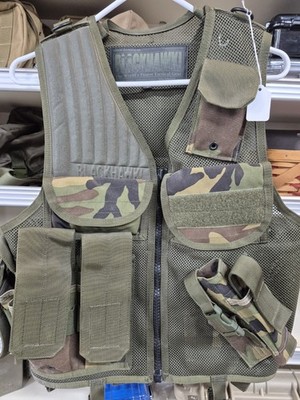 Blackhawk Pistol/Rifle Omega vest WOODLAND CAMO | eBay