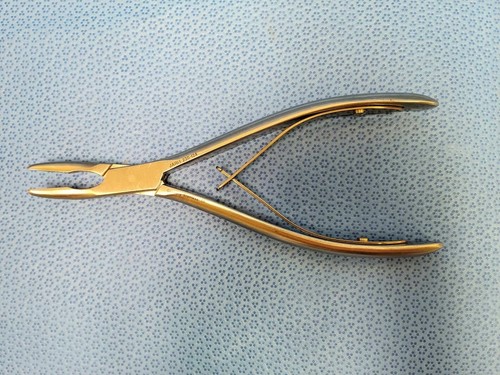 Jarit 230-124 Surgical 4mm Curved Bite 6 7/8" Bane Rongeur Orthopedics ...