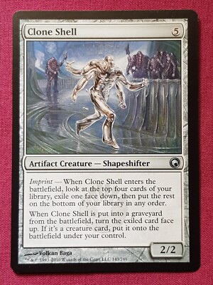 Magic The Gathering SCARS OF MIRRODIN CLONE SHELL artifact card MTG | eBay