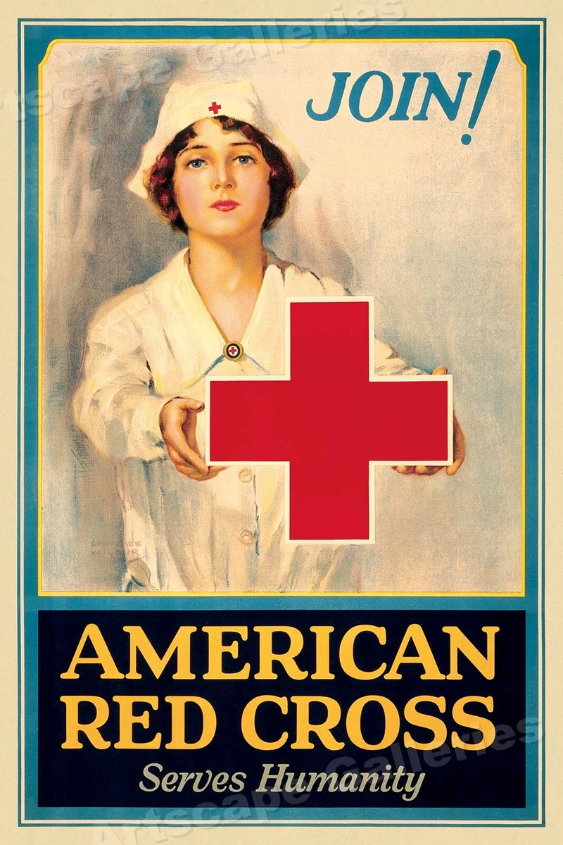 World War 1 Red Cross Posters