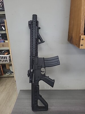 Panther Arms DPMS Full Auto BB Rifle 430 FPS SBR BLACK ON BLACK | eBay