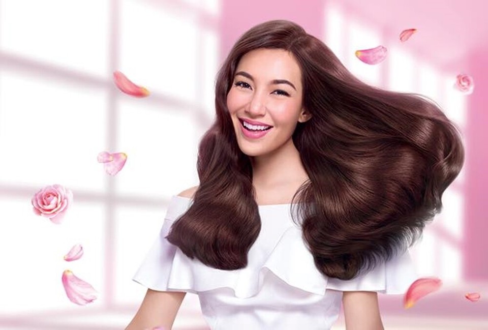 3X Sunsilk Shampoo 400 ml Smooth Manageable Pink Health Care Hair Thai ...
