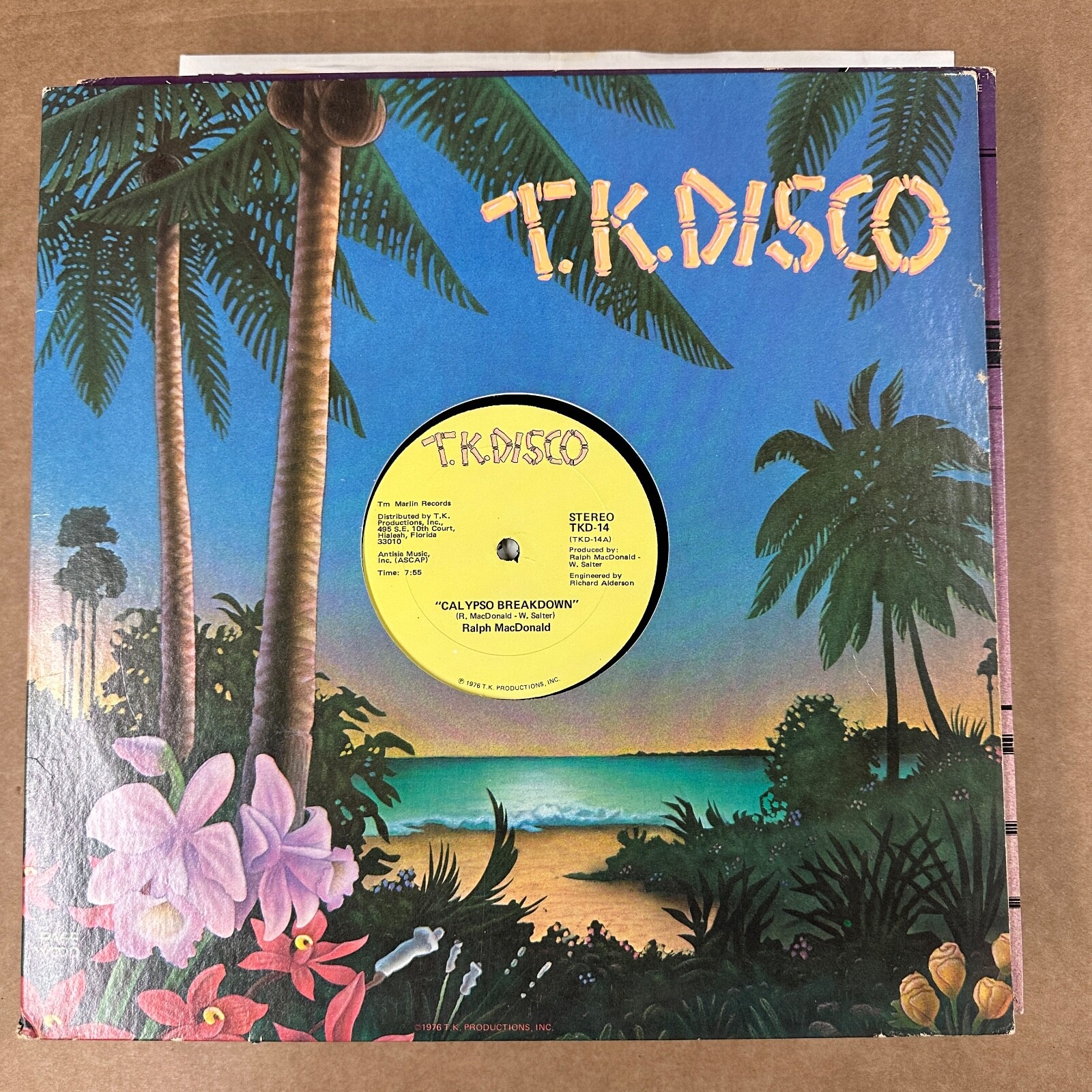 Calypso Breakdown Where Is The Love LP Record Ralph MacDonald Vinyl 33 ...