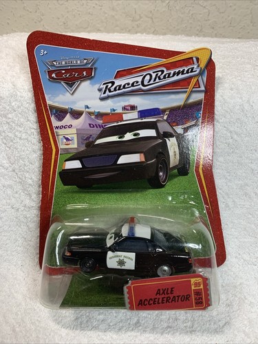 Disney Pixar The World Of Cars Axle Accelerator #58 Highway Patrol Die ...