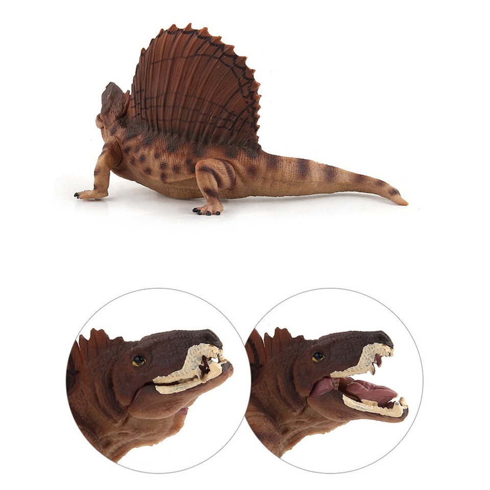 6" Jurassic Realistic Dimetrodon Dinosaur Dino Figure Figurine Kids Toy ...