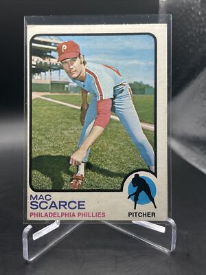 Mac Scarce 1973 Topps Baseball #6 - EX-NM Philadelphia Phillies (A) | eBay