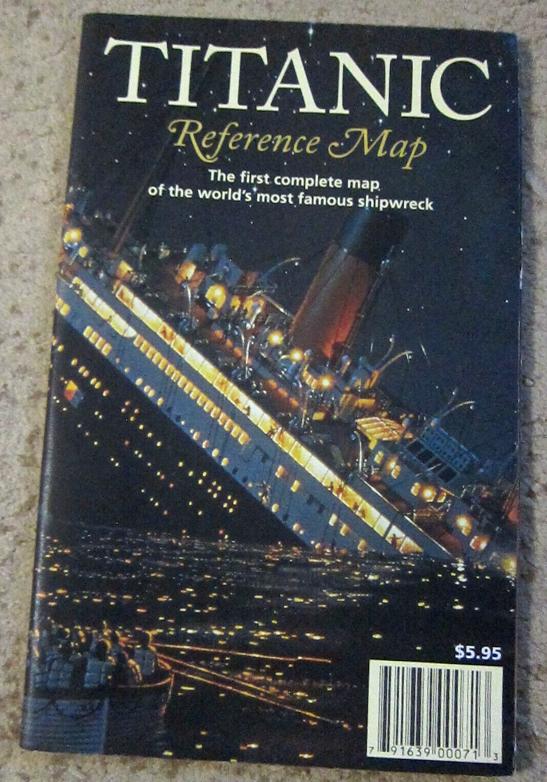 Titanic Reference Map- Original First Map of | Grelly UK