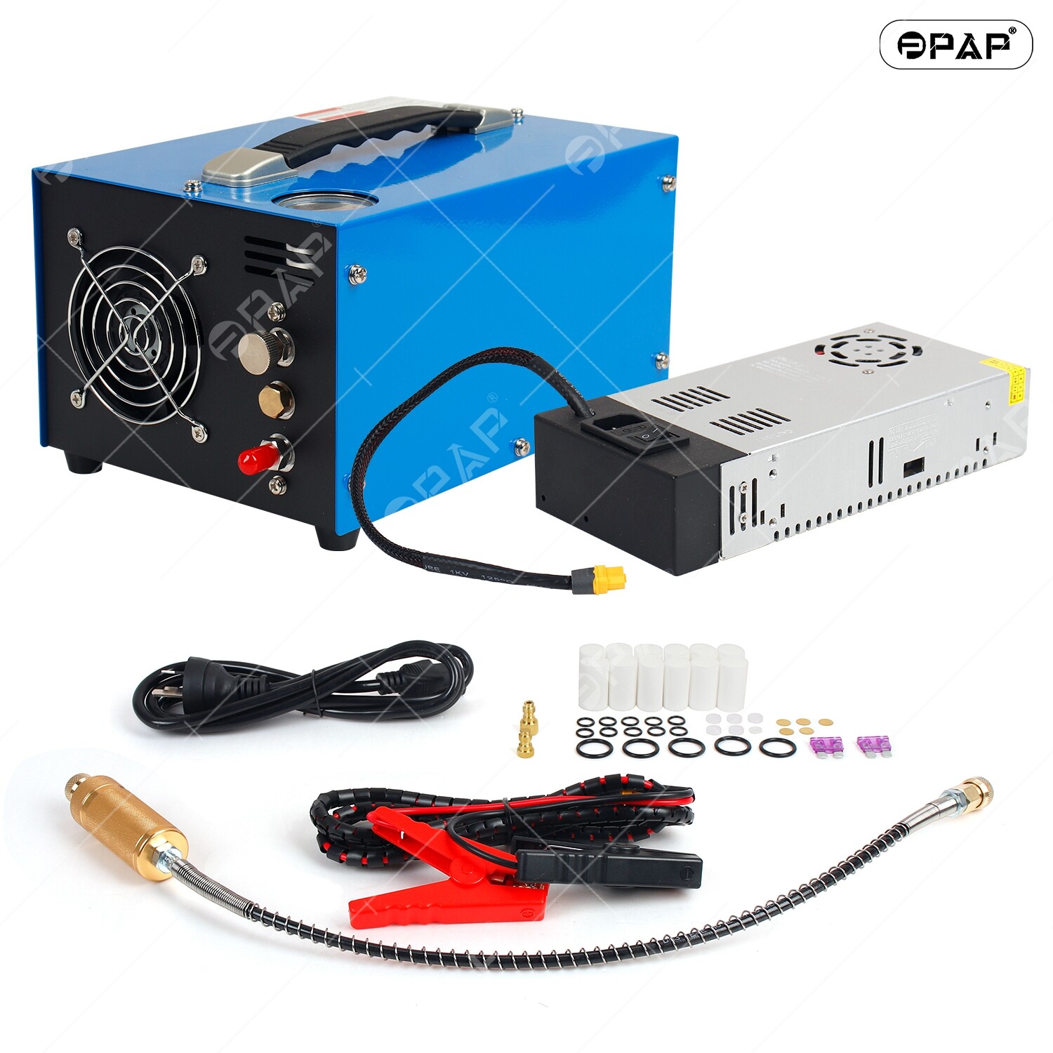 4500PSI High Pressure Air Compressor PCP Airgun Rifle Pump 12V/220V ...