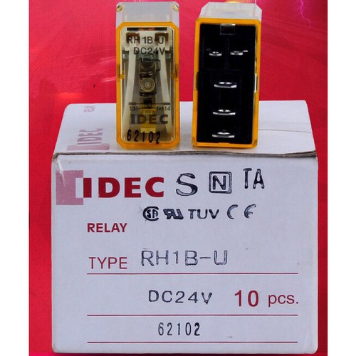 10PC NEW IDEC RH1B-U DC24V Intermediate miniature relay spot stock #YP1 ...