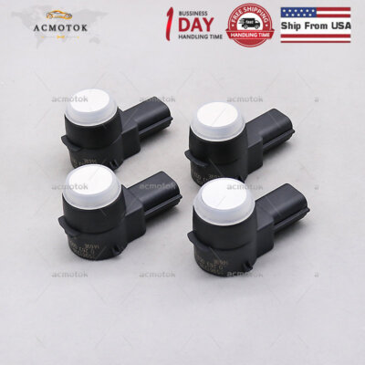 4Pcs Black PDC Parking Assist Sensor For For 2006-10 GM Cadillac Chevy ...