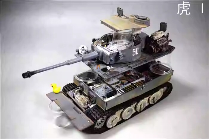 1/35 Tiger Tank Early Type Full Internal Model Finished OEM Tiger I ...