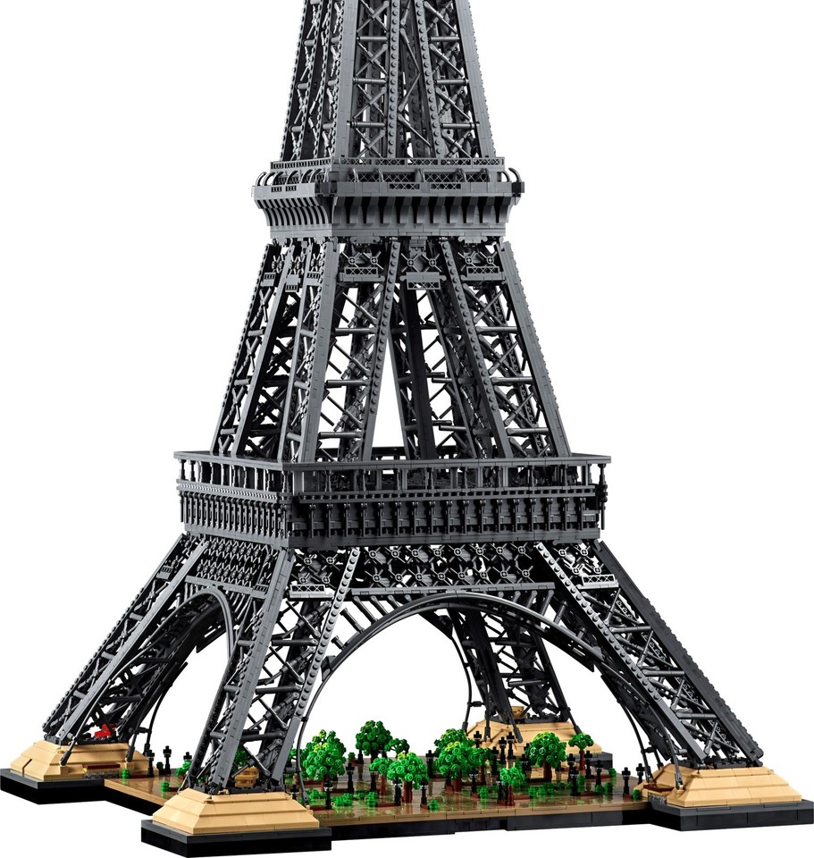 Eiffel Tower 10307 Building Bricks Set *Replica* Read Desc. | eBay