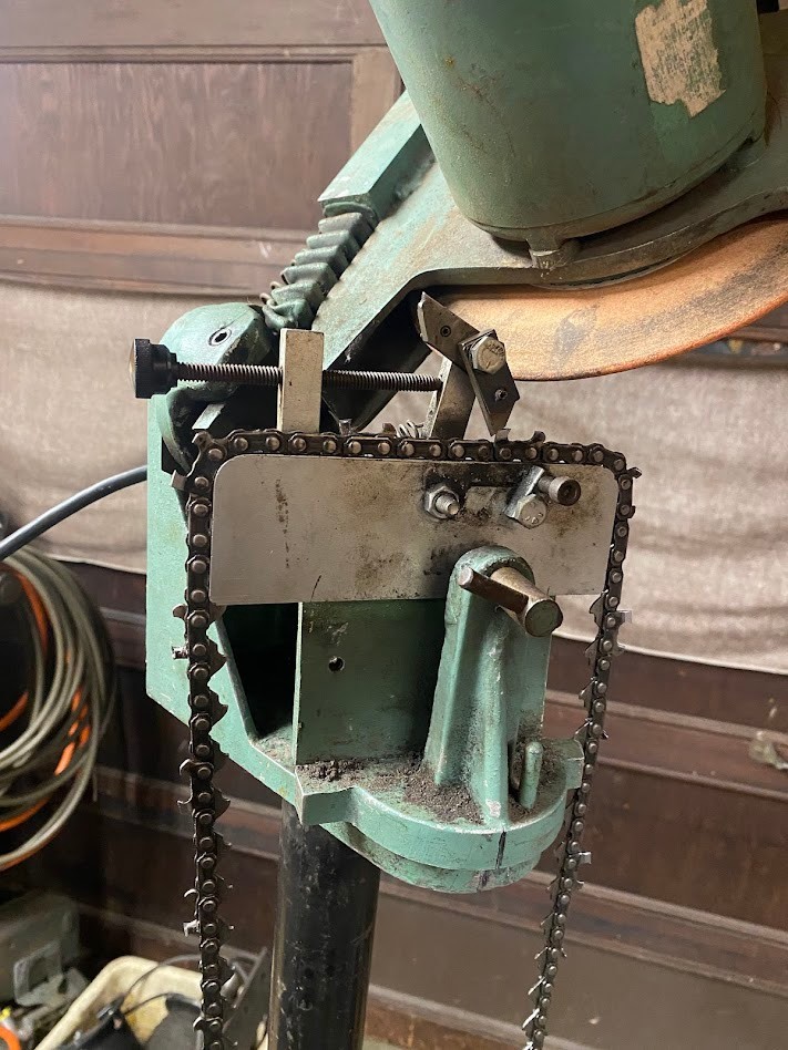 SUPER RARE SILVEY MODEL 600 ROUND GRIND CHAINSAW CHAIN GRINDER--FREE ...