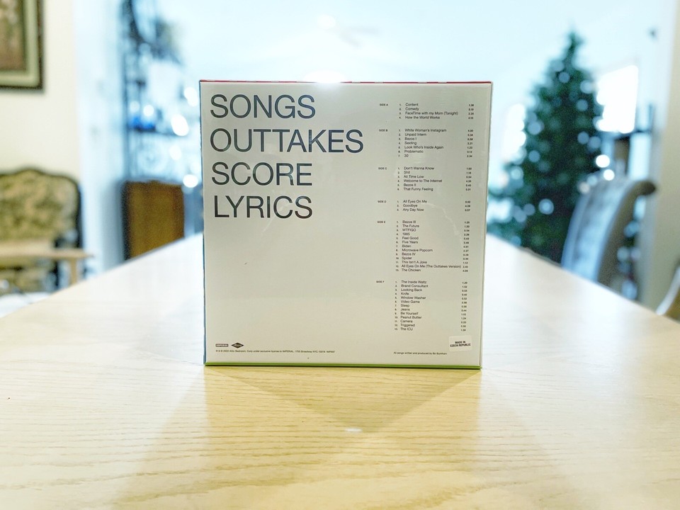 Bo Burnham INSIDE DELUXE SIGNED VINYL BOX SET (RGB VER SION) HAND New ...