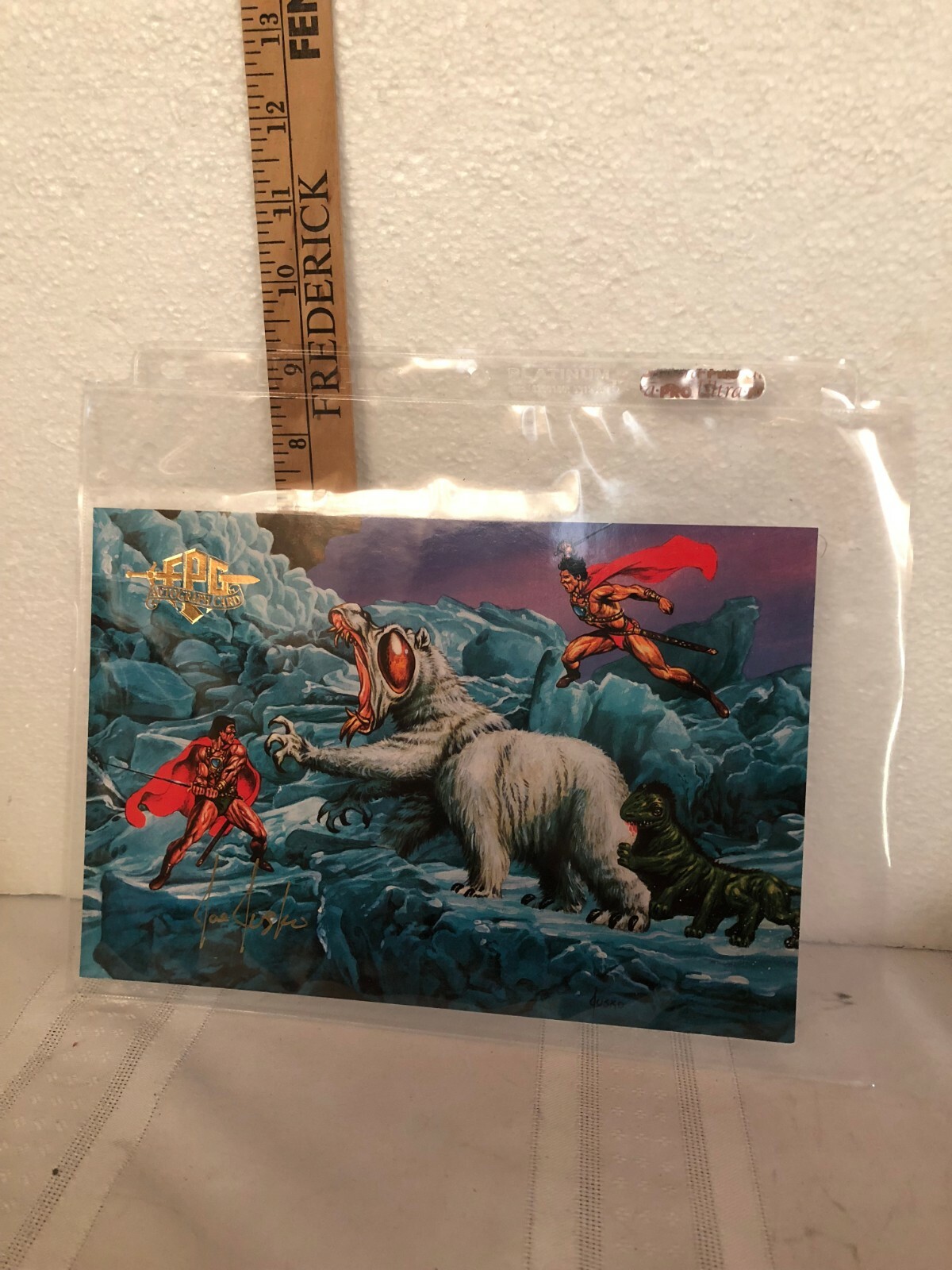 colossal cards JOE JUSKO AUTOGRAPHED CARD WITH GOLD SEAL | eBay