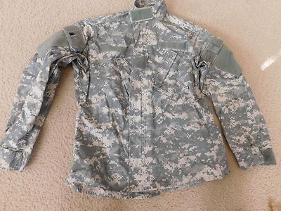 US MILITARY ARMY ACU TOP COAT SIZE SMALL-SHORT | eBay