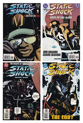 Static Shock: Rebirth of the Cool, DC Comics/Milestone, 2001, 4 issues ...