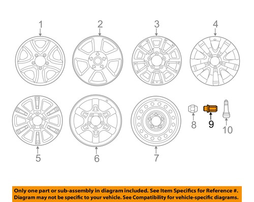 TOYOTA OEM 12-16 Tundra Wheel-Lug Nut 90942A1001 | eBay