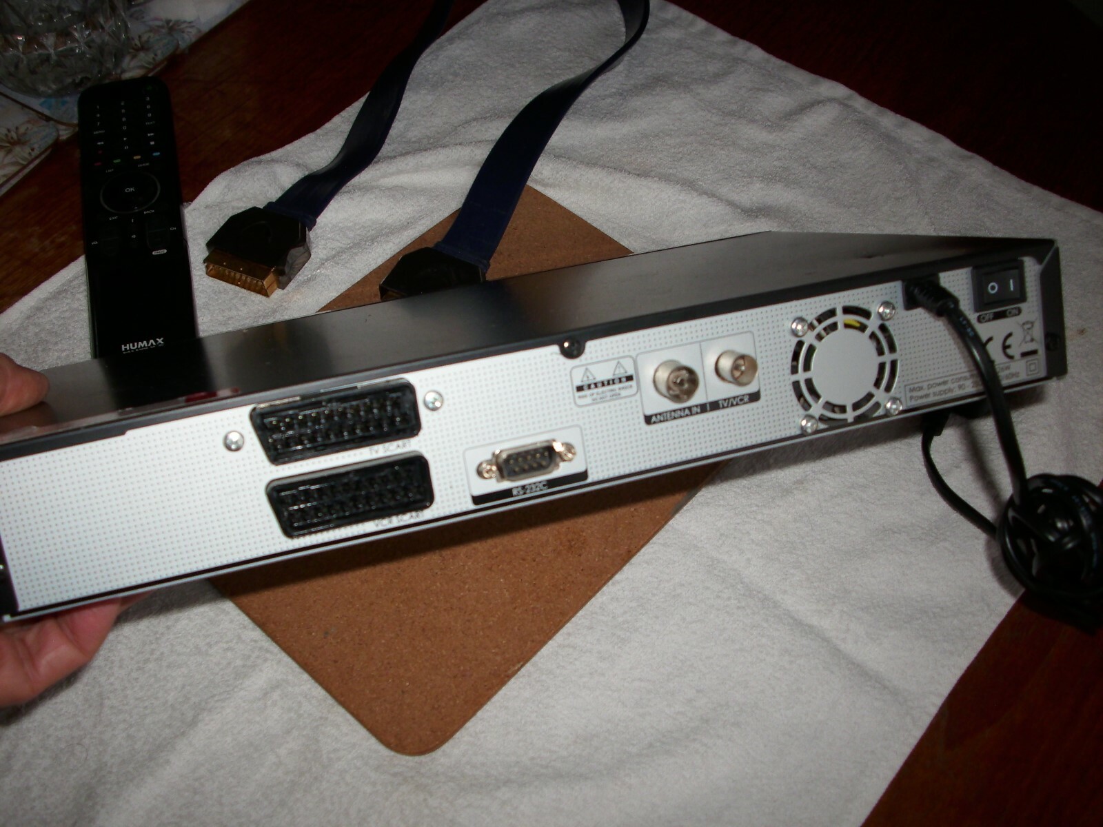 Humax PVR-9150T (160GB) DVR 160 GB Twin Tuner + remote Good condition ...