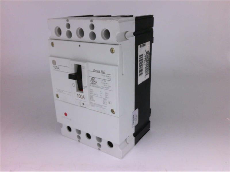 FBV36TE100RV 100AMPS MCCB 3POLES 600VAC UL STANDARD: 489 KAIC @ 480 NEW ...